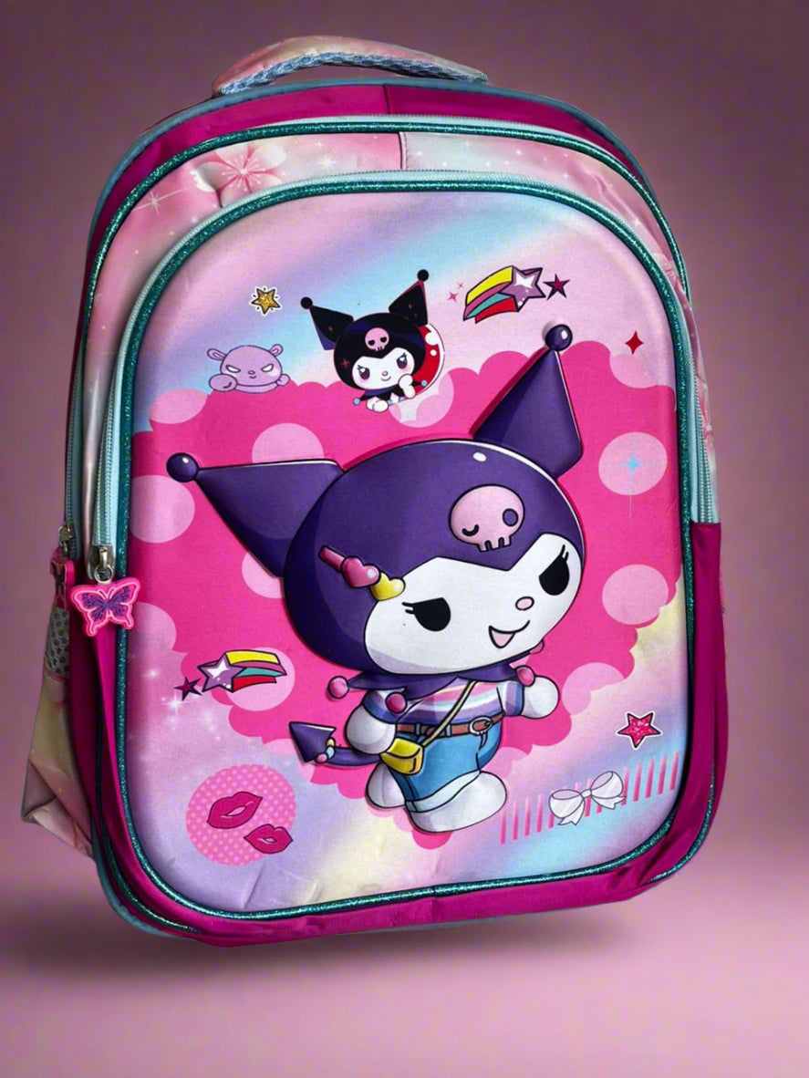 Kuromi Stylish School Bag — Ucha Kids Corner - Best Kids Store in Kampala
